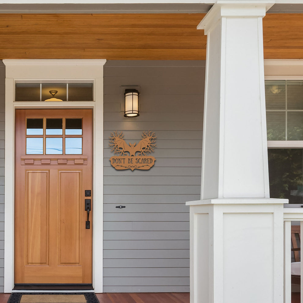 Personalized Family Name Sign with Bat – KingWood Clocks Décor & More